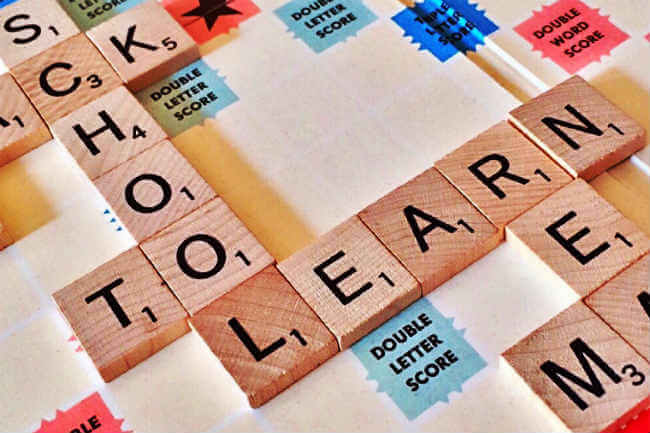 scrabble back to school | For Every Mom