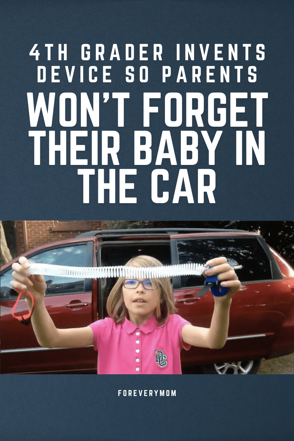 4th Grader Invents Device So Parents | For Every Mom